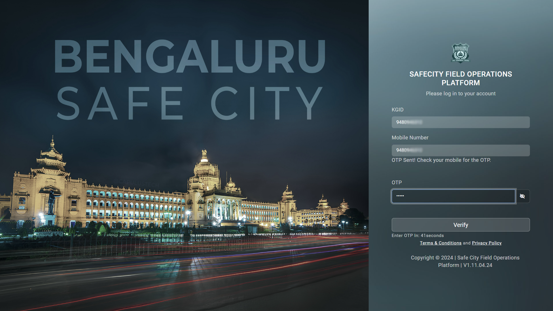 Field Operations Platform - Capulus Technologies Pvt Ltd