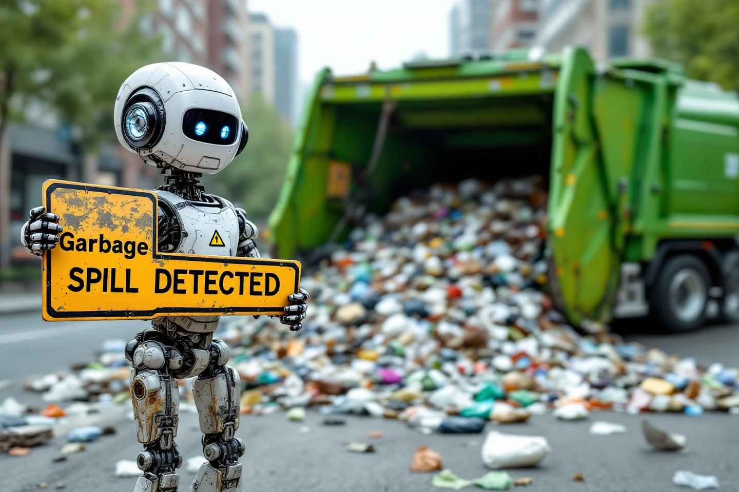 Garbage Spill Detection - Capulus Technologies Pvt Ltd